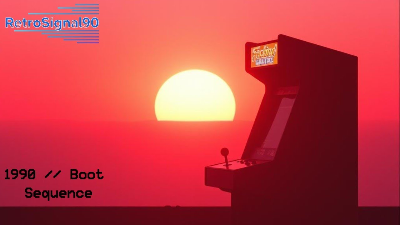 1990 Boot Sequence Vaporwave Startup Ambient First Signal 8180