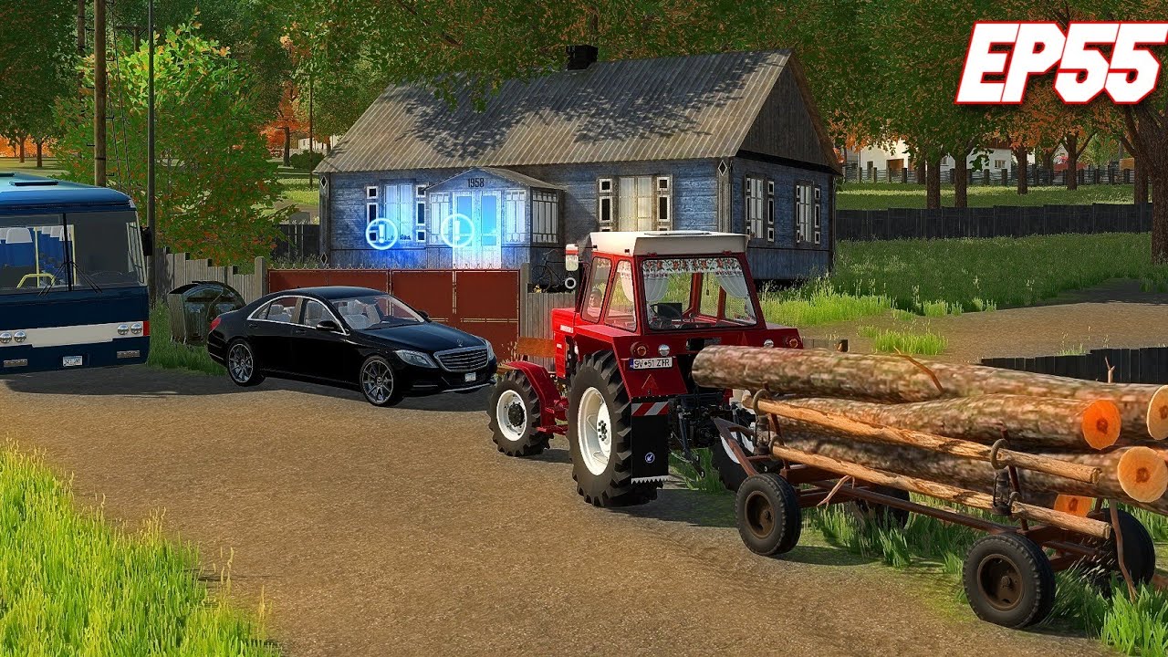 HORIA MITOC///AM MERS CU UTB-UL LA PĂDURE-[Ep55]-Farming Simulator 22 ...