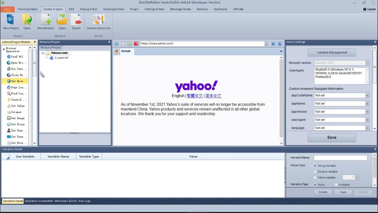 Botchief: No-code software help you to create bots - YouTube