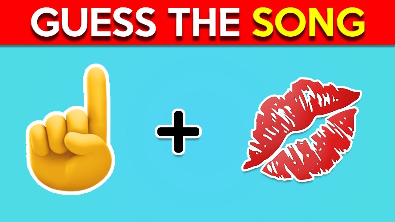 Guess The Song By Emoji Challenge 😜| Guess The Song | Quiz Biz - YouTube