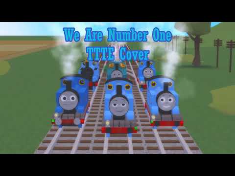 We Are Number One but it's poorly sung by a bunch of Thomas's