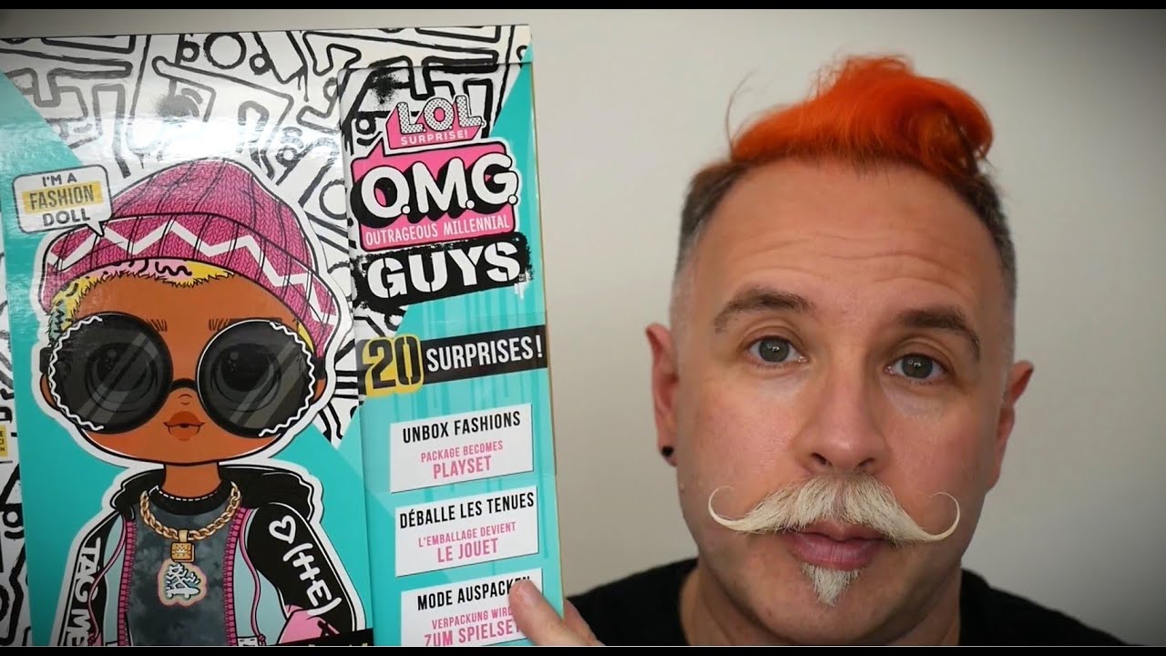 LOL Surprise OMG GUYS COOL LEV doll unboxing MGA *ADULT DOLL COLLECTOR ...