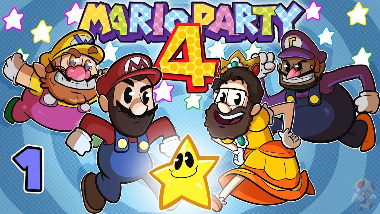 Mario Party 4 | Let’s Play Ep. 1 | Super Beard Bros. - YouTube