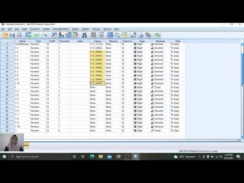 CARA MENGOLAH DATA SPSS - YouTube