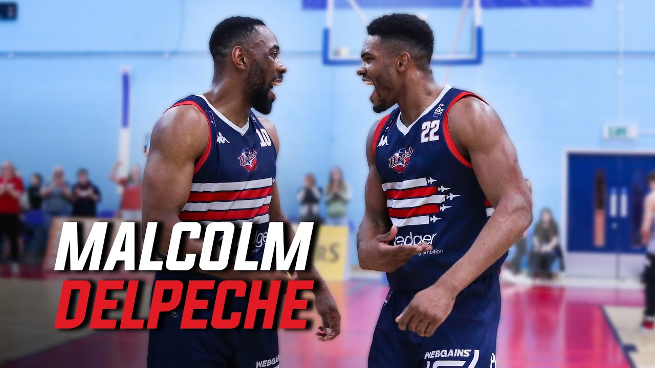 Malcolm Delpeche's HUGE game-winning BLOCK! | BBL Playoffs - YouTube