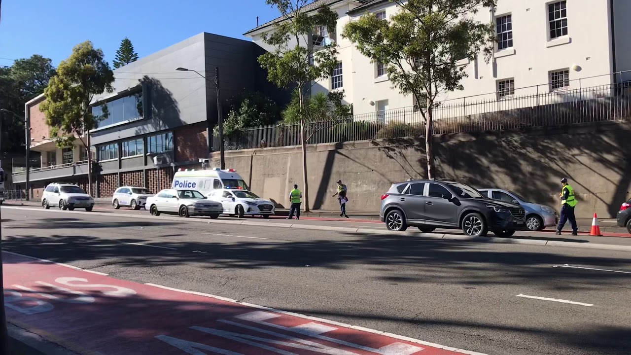 NSWPF Conducting HUGE RBT on Parramatta Road! - YouTube