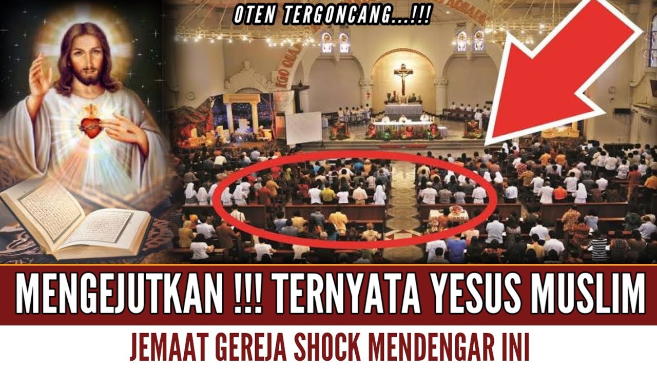 MENGEJUTKAN‼️ TERNYATA YESUS MUSLIM JEMAAT SHOCK MENDENGAR VIDEO DEBAT ...