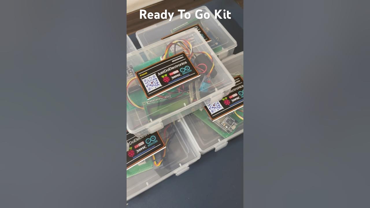 Ready go to kit #diy #arduino #arduinoproject #arduinotutorial #project #robotics #diyprojects ...