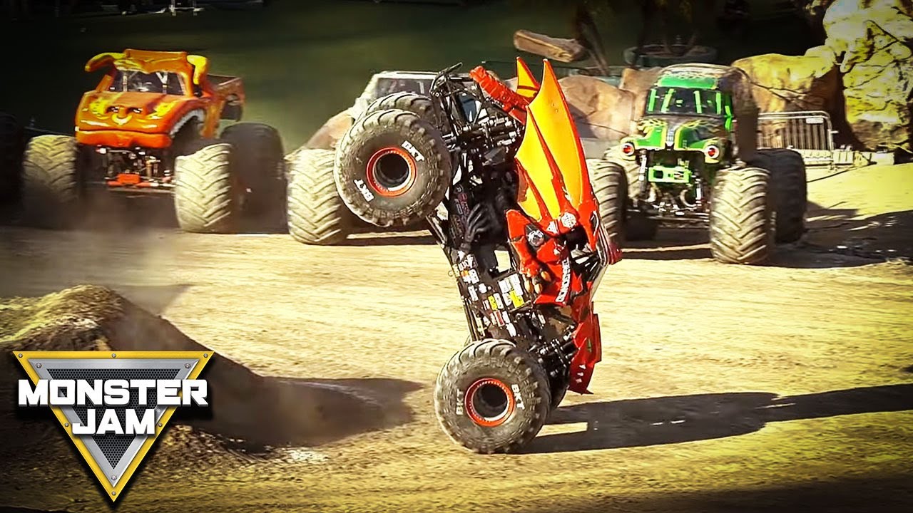 Most Epic Monster Jam Trucks - Episode 5 - Bakugan Dragonoid | Monster ...