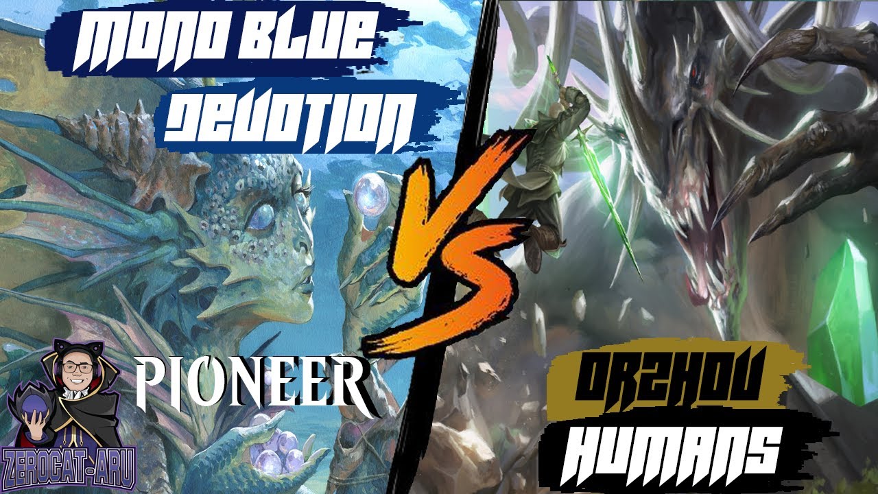 Mono Blue Devotion vs Ozrhov Humans - MTG Pioneer - YouTube