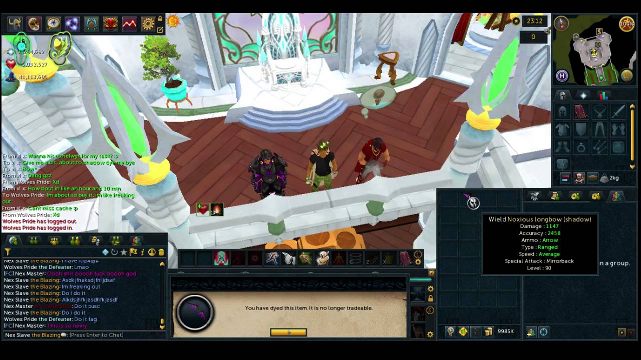 I Shadow Dye my Noxious Longbow - YouTube