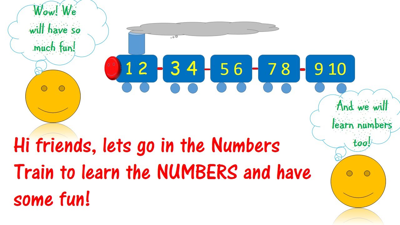 Let's Learn some Numbers for kids - YouTube