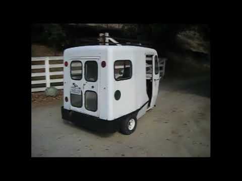 1965 Westcoaster poster 3 wheel street leagl mail truck - YouTube