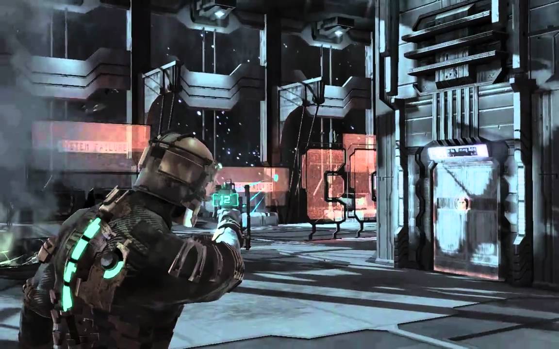 Dead Space: Overview of the bridge - YouTube