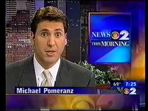WCBS NY NEWS UPDATE-8/24/00-Michael Pomeranz - YouTube