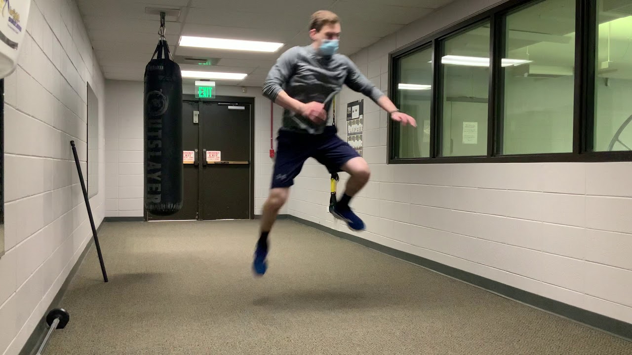 Lateral Skater Hops with Double Tap - YouTube
