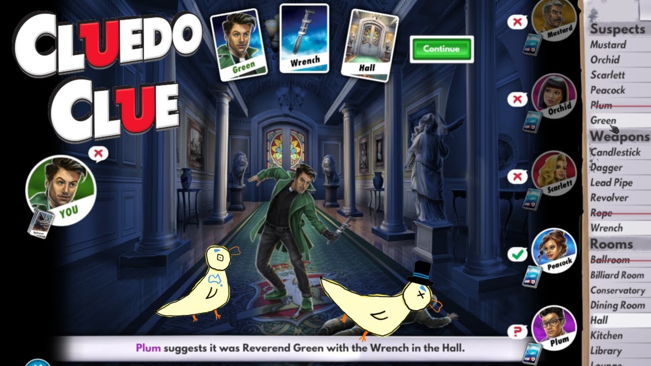 Who did it? With what? WHERE?? [Clue/Cluedo: Classic Edition] - YouTube