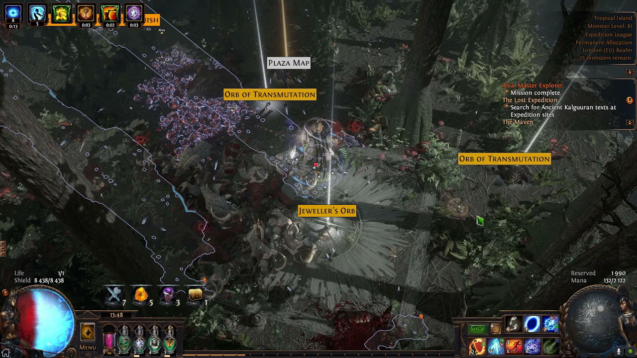 3.15 Int stacking Occultist - Simulacrum splinter farm - YouTube