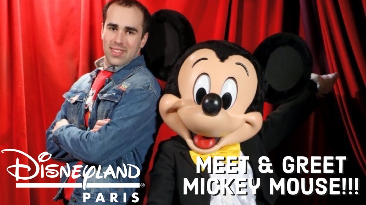Disneyland Paris: Meet & Greet Mickey Mouse (Backstage in Fantasyland ...