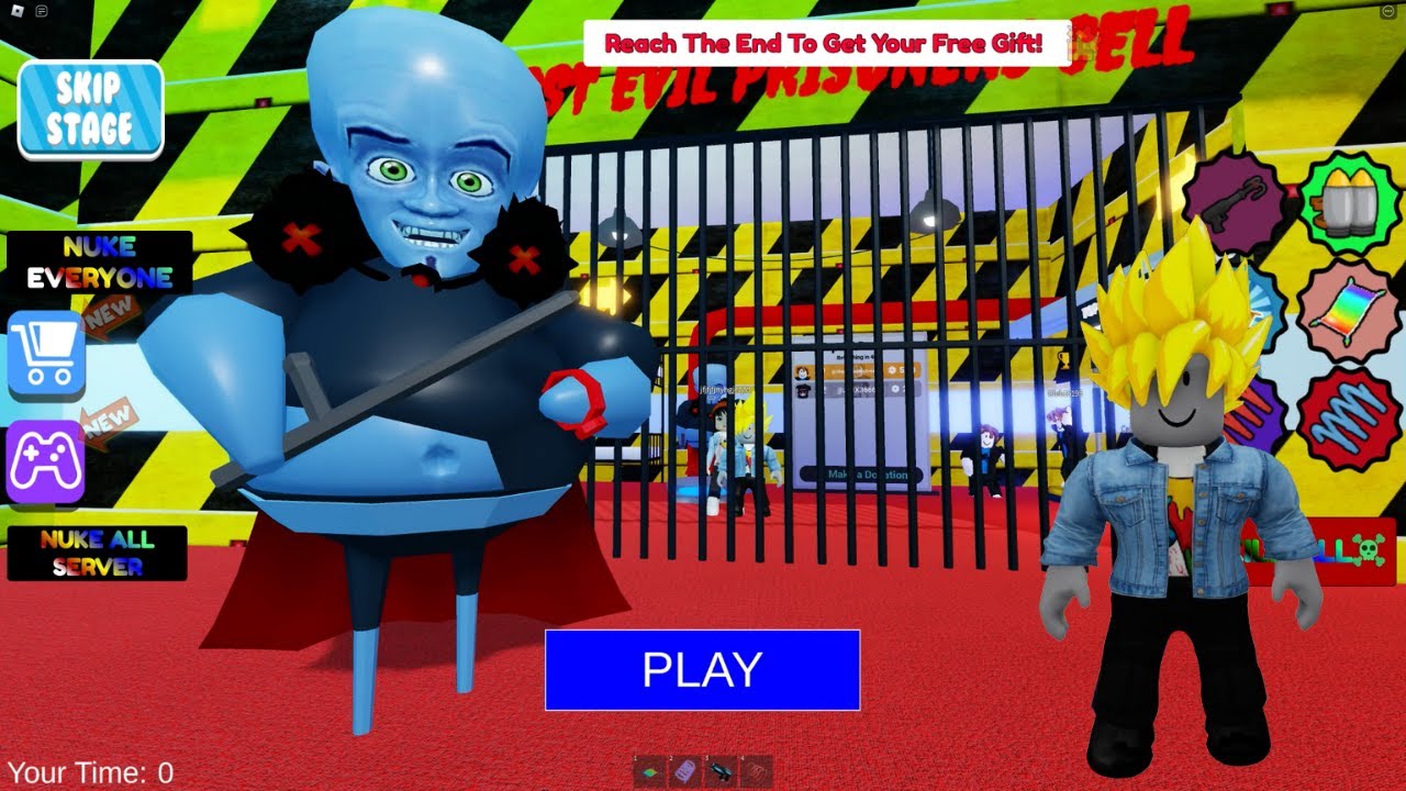 MEGAMIND BARRY'S PRISON RUN OBBY! | PRO Gamer - YouTube