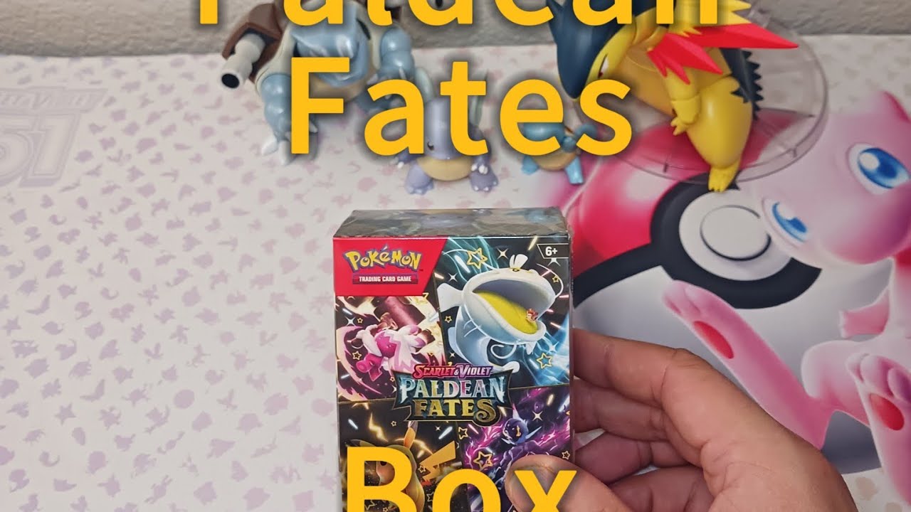 Paldean Fates Box Opening With The Kids 😊! - YouTube