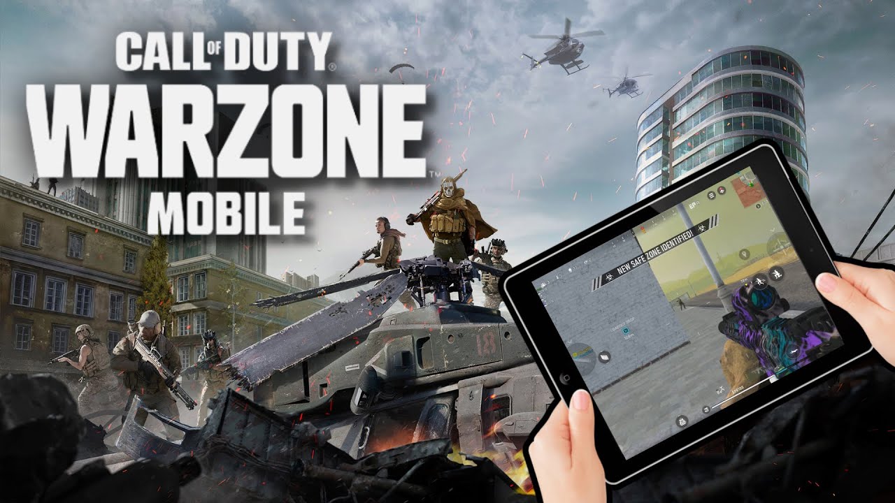 Call of duty Warzone Mobile อัพเดทใหม่ล่าสุด 60FPS IPAD GEN 9 gameplay ...