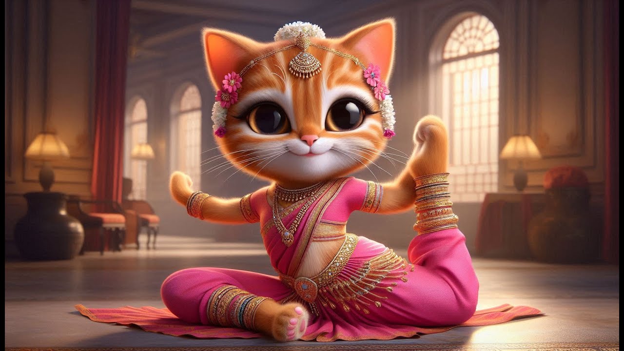 Chandramukhi Cat Dance | Catmukhi - Laka Laka Laka | Funny Cat Dance ...