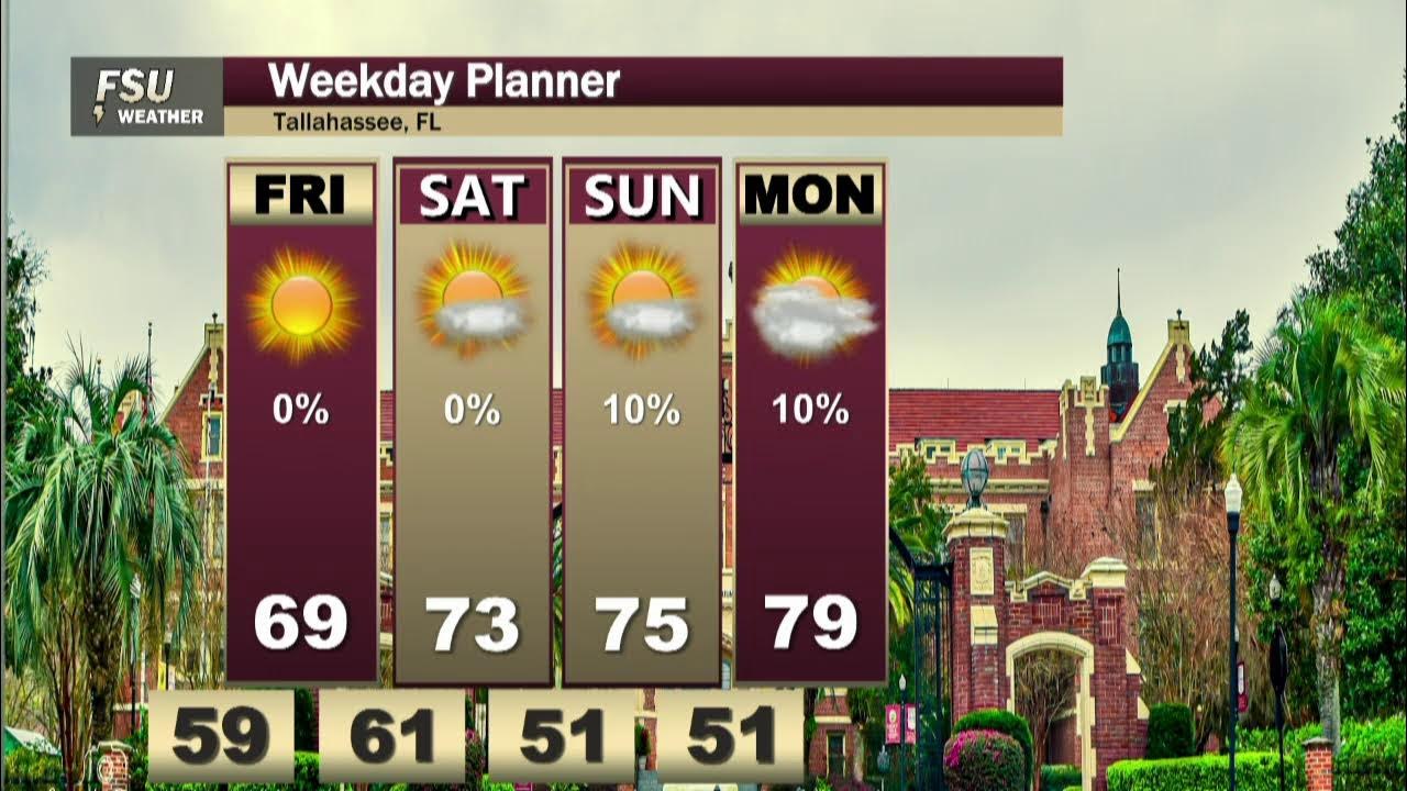 FSU Weather -Thursday, March 28, 2024 - YouTube