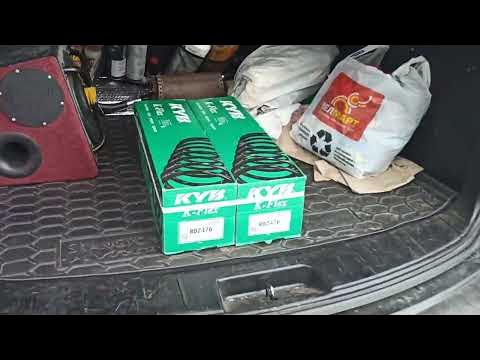 Задние пружины на Ssangyong Kyron - YouTube