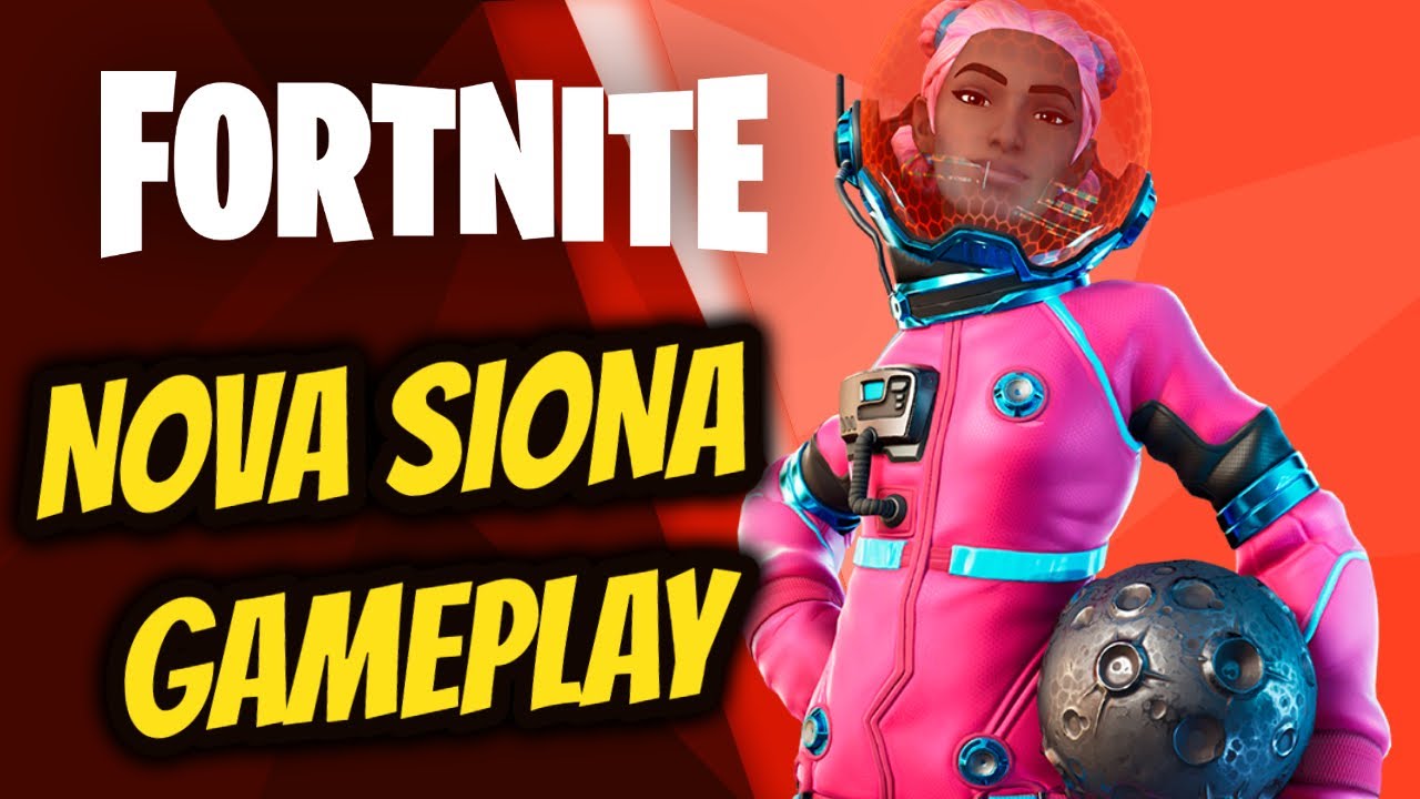 NOVA SIONA Skin Gameplay In Fortnite - YouTube