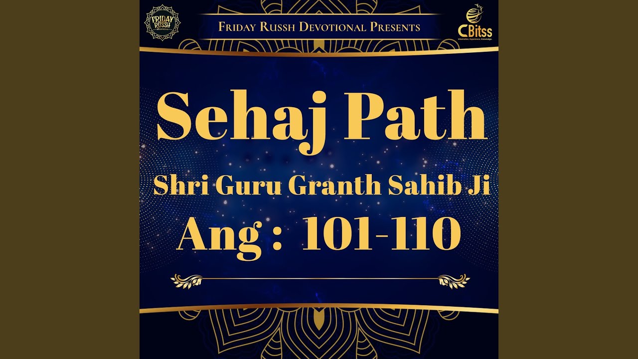 Sehaj Path - Ang 101 to 110 - YouTube