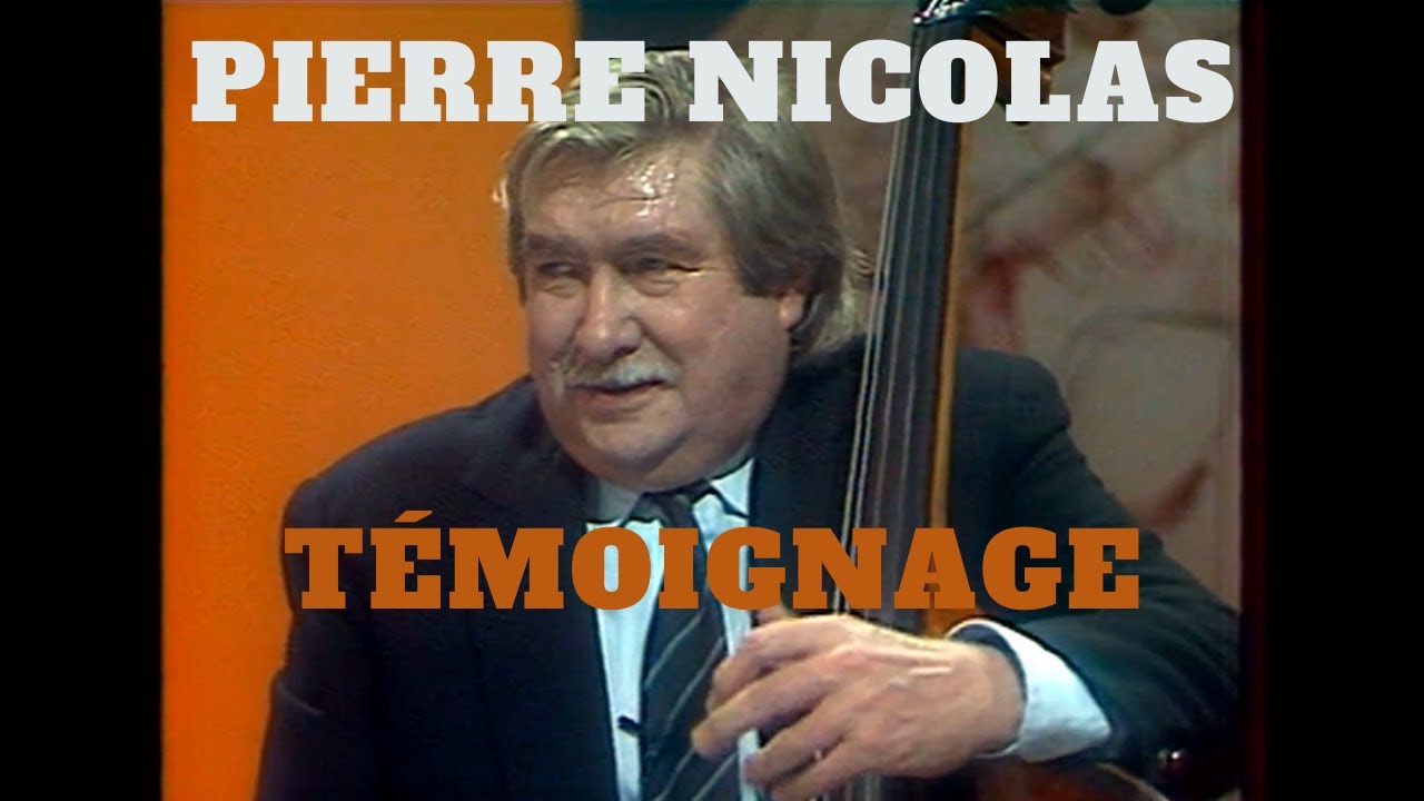 PIERRE NICOLAS "TÉMOIGNAGE SUR SA PARTICIPATION AUX INÉDITS DE BRASSENS ...