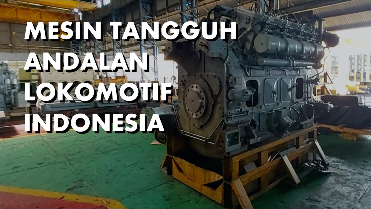 7FDL8 Dapur Pacu Utama Lokomotif GE di Indonesia | Pernak-pernik ...