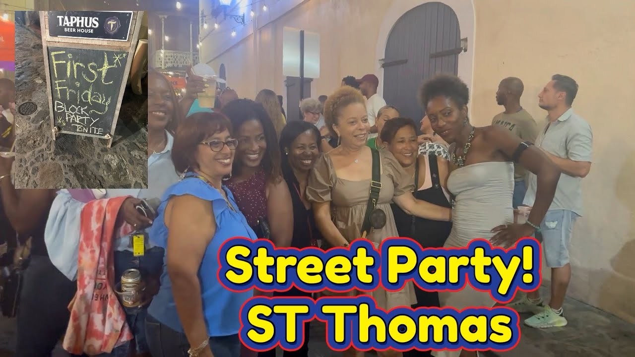 First Friday Night, Street Party!!! - YouTube