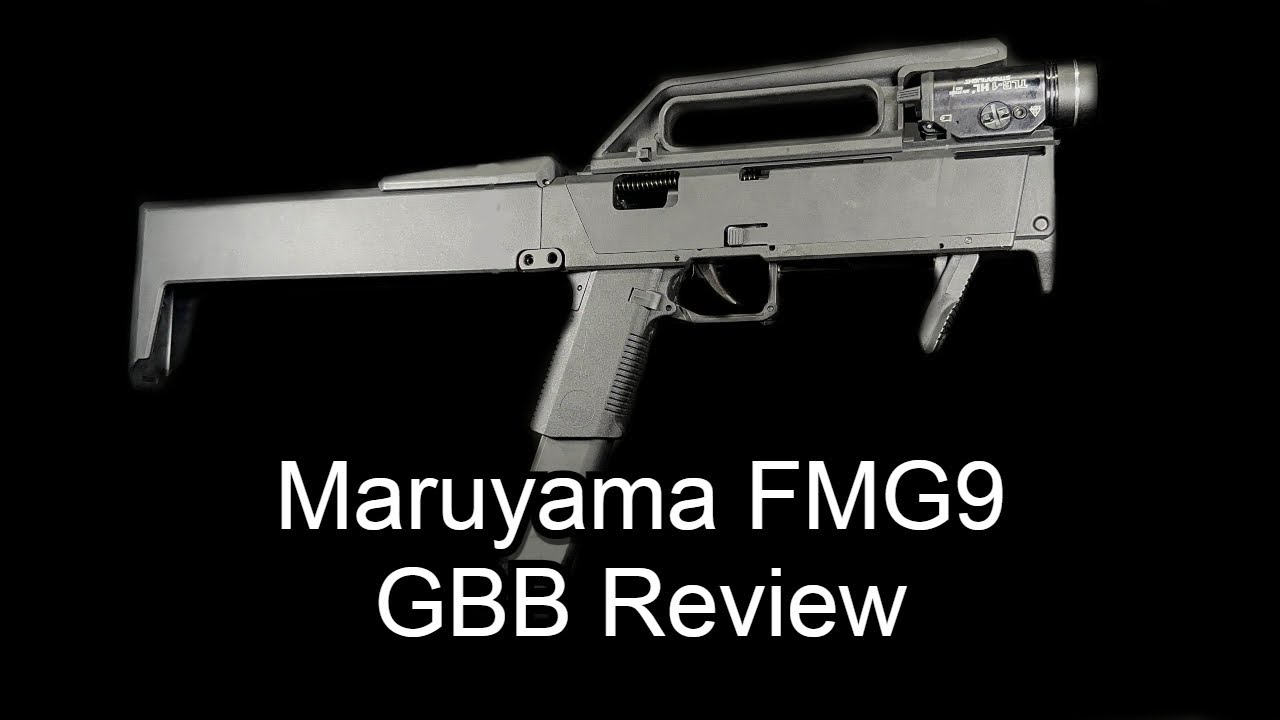 Airsoft Maruyama FMG9 GBB Review - YouTube
