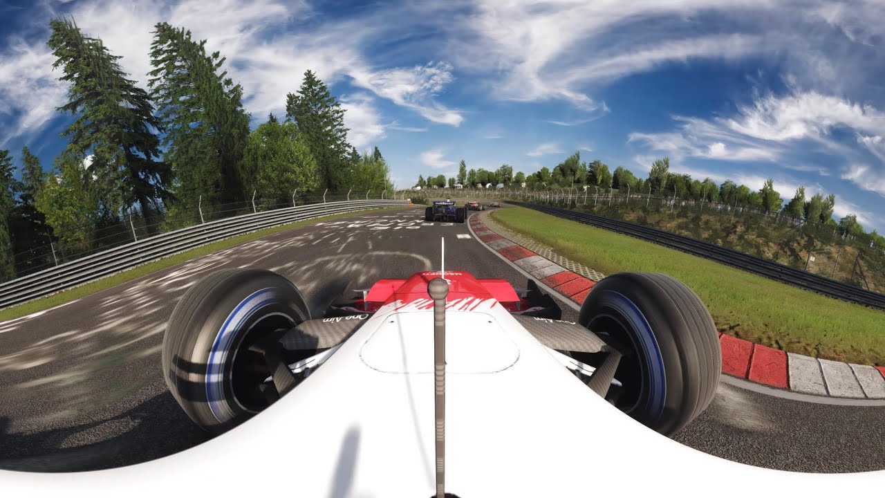 360° F1 in VR camera - YouTube