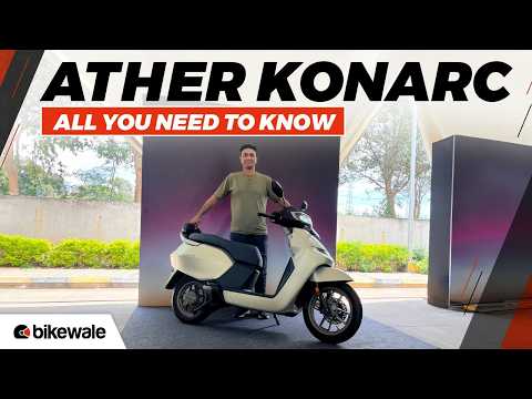 Ather Konarc Launched | Quick Walkaround | Price, Range & Features | BikeWale