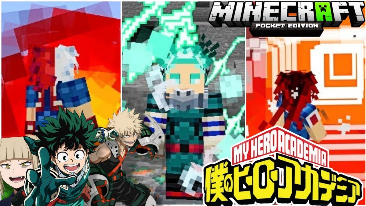 My Hero Academia Add-on for Minecraft pocket edition 1.19 | MHA addon ...