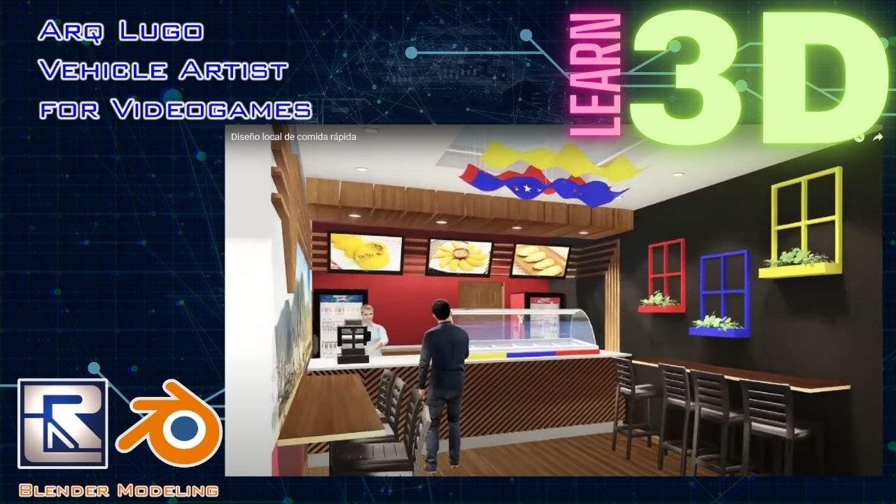 Diseño local de comida rápida - YouTube