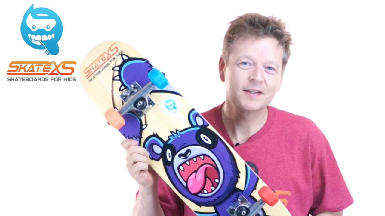 SkateXS Beginner Complete Skateboard for Kids - YouTube