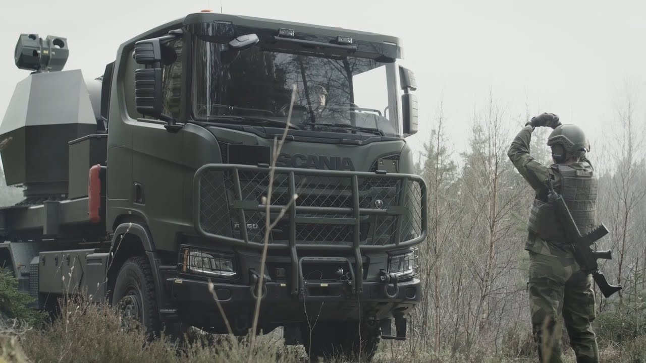 BAE系统公司新一代40毫米防空系统Tridon Mk2 - YouTube