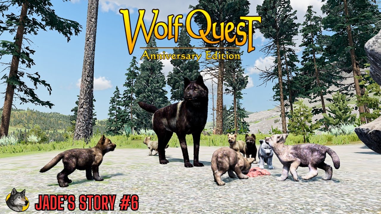 WolfQuest Saga - Jade's Story - Episode #6 - YouTube