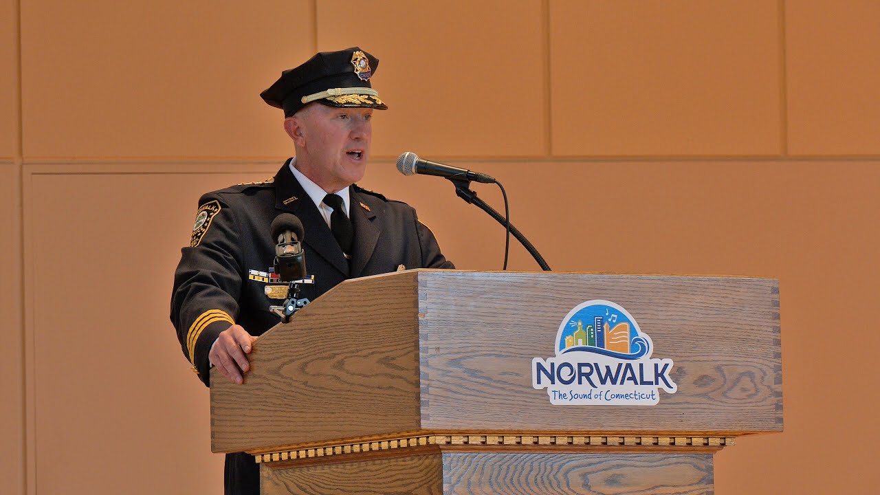 Norwalk Police Dept. Promotions Ceremony - YouTube