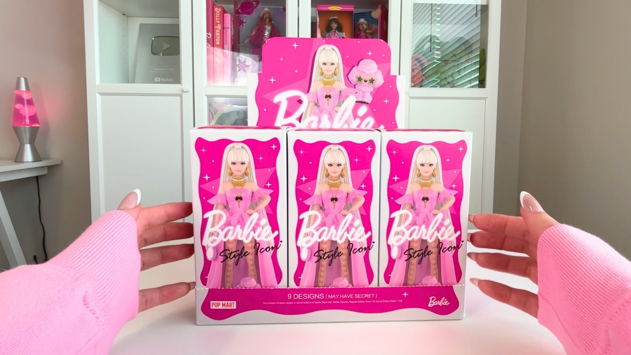 ASMR Unboxing Popmart x Barbie Style Icon Series (soft spoken) - YouTube