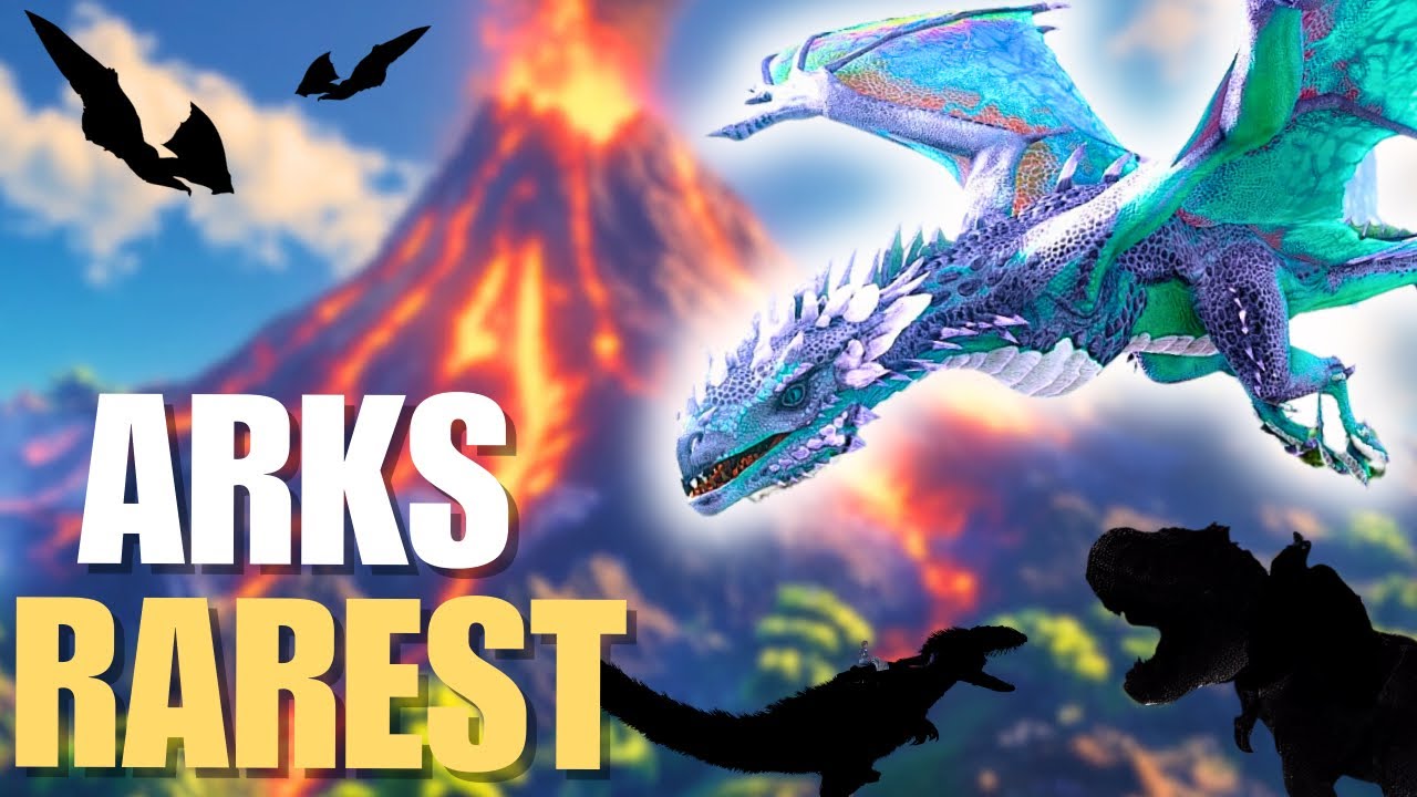 Catching all of Ark's Rarest Dino's - Ark Survival Ascended - YouTube