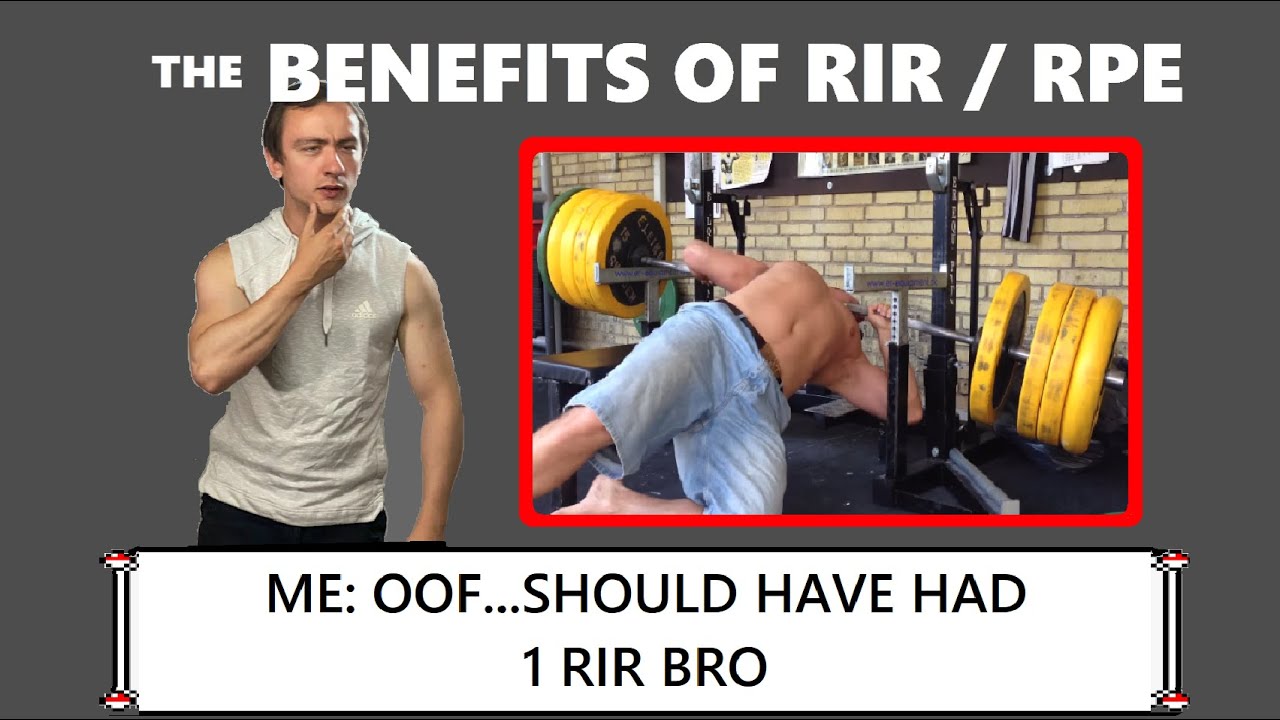 The MANY Benefits of RPE / RIR Use in Exercise Training (It's Common ...