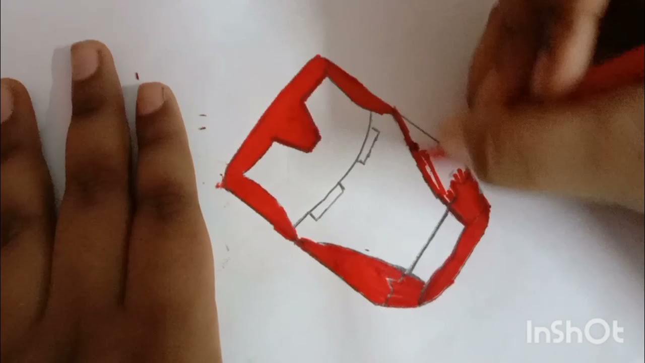 Gourab art gallery (how to draw iron man withn only 3 minutes is it ...
