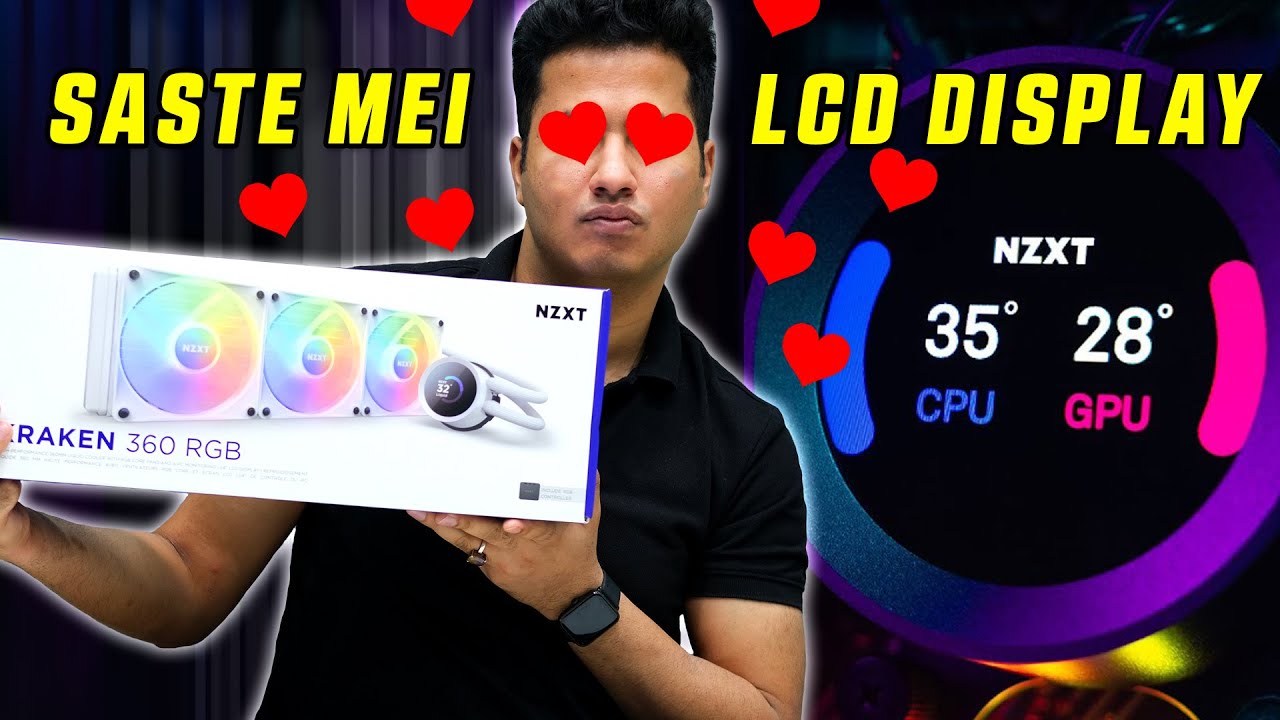 NZXT Kraken RGB 360 Now Comes with a LCD Display 😍 - YouTube