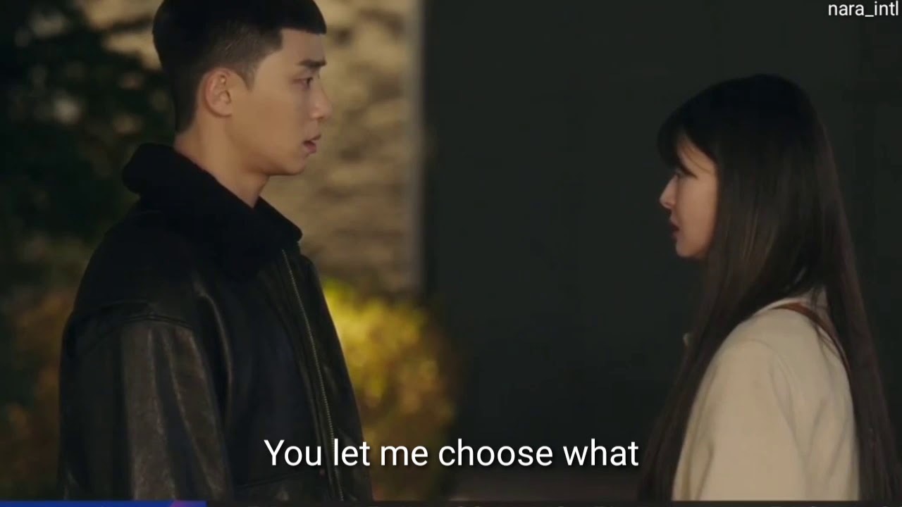 Soo Ah confessing to Saeroyi, "Forget everything & come to me ...