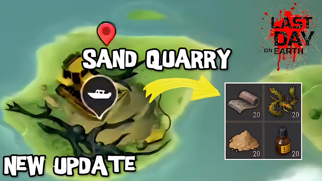 LDoE – New Update Guide! How to Get Sand Quarry, Iodine, Seaweed & More ...